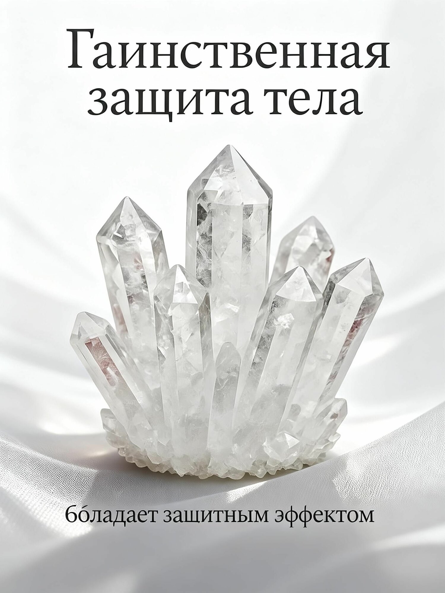 Талисман Оберег/Горный Хрусталь Друза большая,400-500 г