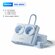 ORICO удлинитель с 2 розетками, 2 USB-A, 2 USB-C, 160см, Blue