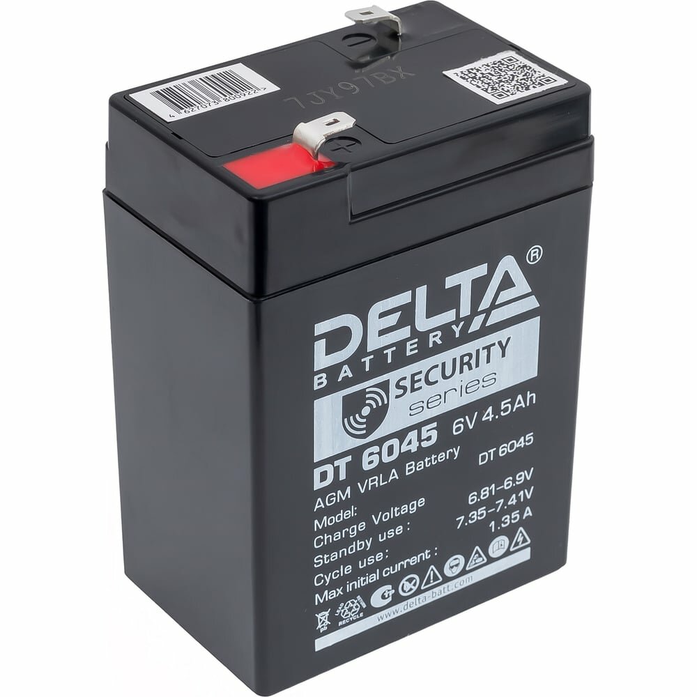 Батарея аккумуляторная Delta DT 6045
