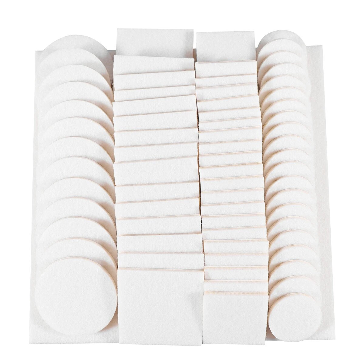 80 шт. утолщенных войлочных накладок для мебели, самоклеящиеся, противоскользящие, для стульев и столов, наклейки для стульев