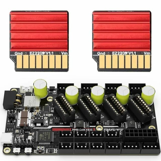 BIGTREETECH MMB CAN плата ERCF для Voron V2.4 + 2 модуля EZ2209
