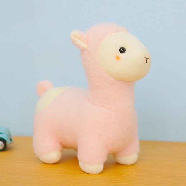 25 см Шийная Игрушка Комфортный Мультфильм Альфа Кукла Подушка Подушка Гостиная Украшение Кукла Мальчик И Девушка День Рождения Подушка Плушить (Розовый)