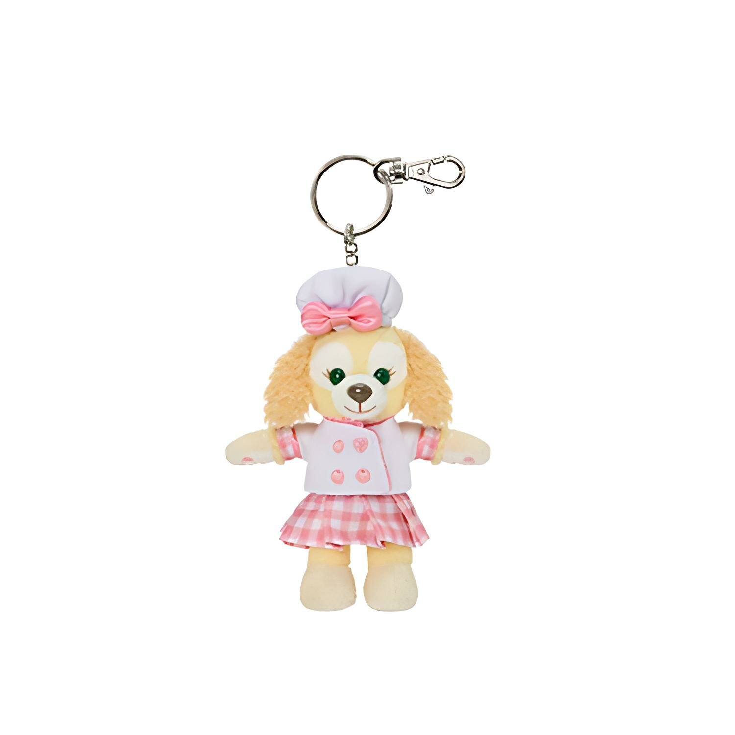 Disney x DISNEYLAND CookieAnn Chef Toy Key Ring Cute Dolls Plush Charm 12cm Height Shanghai Disney null