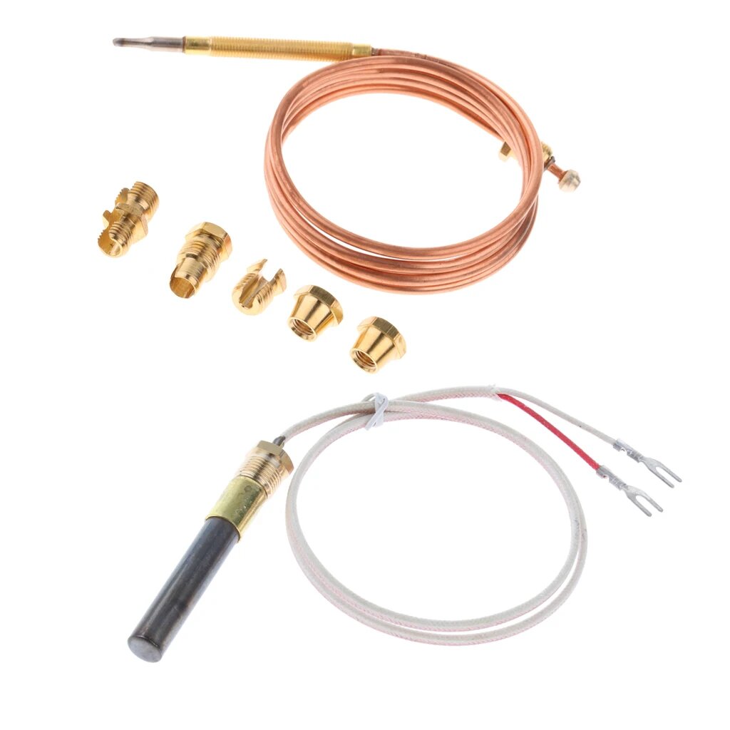 Сменный Набор термопары 90 см и терморезистор 61 см для газового котла и газового водонагревателя