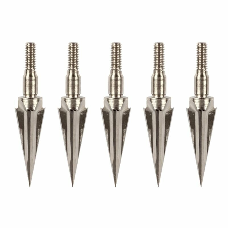 Коробка из 5 треугольных зазубренных стрел