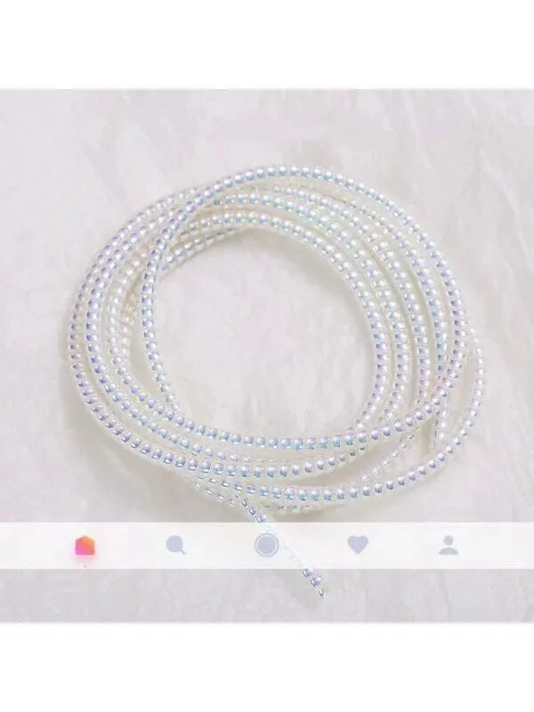 Пружинный трос для защиты лазерного кабеля передачи данных длиной 1,6 м