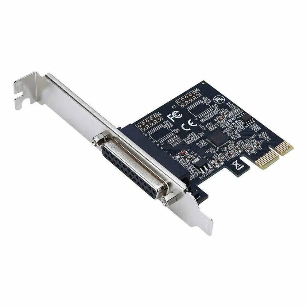 Параллельный порт DB25 25Pin PCIE Riser Card LPT для подключения принтера к PCI-E для экспресс-преобразования