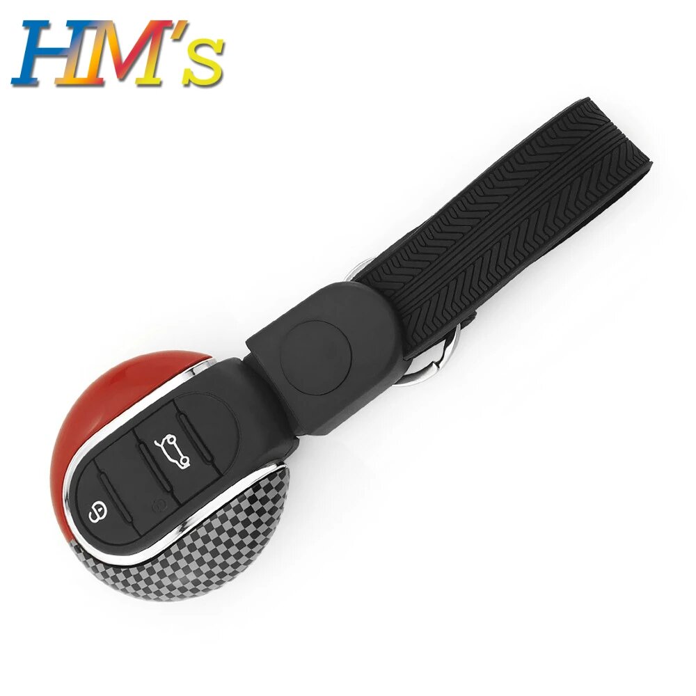 Автомобильный брелок для ключей mini Cooper f55 f54 Clubman JCW, держатель для ключей JCW Black Rope