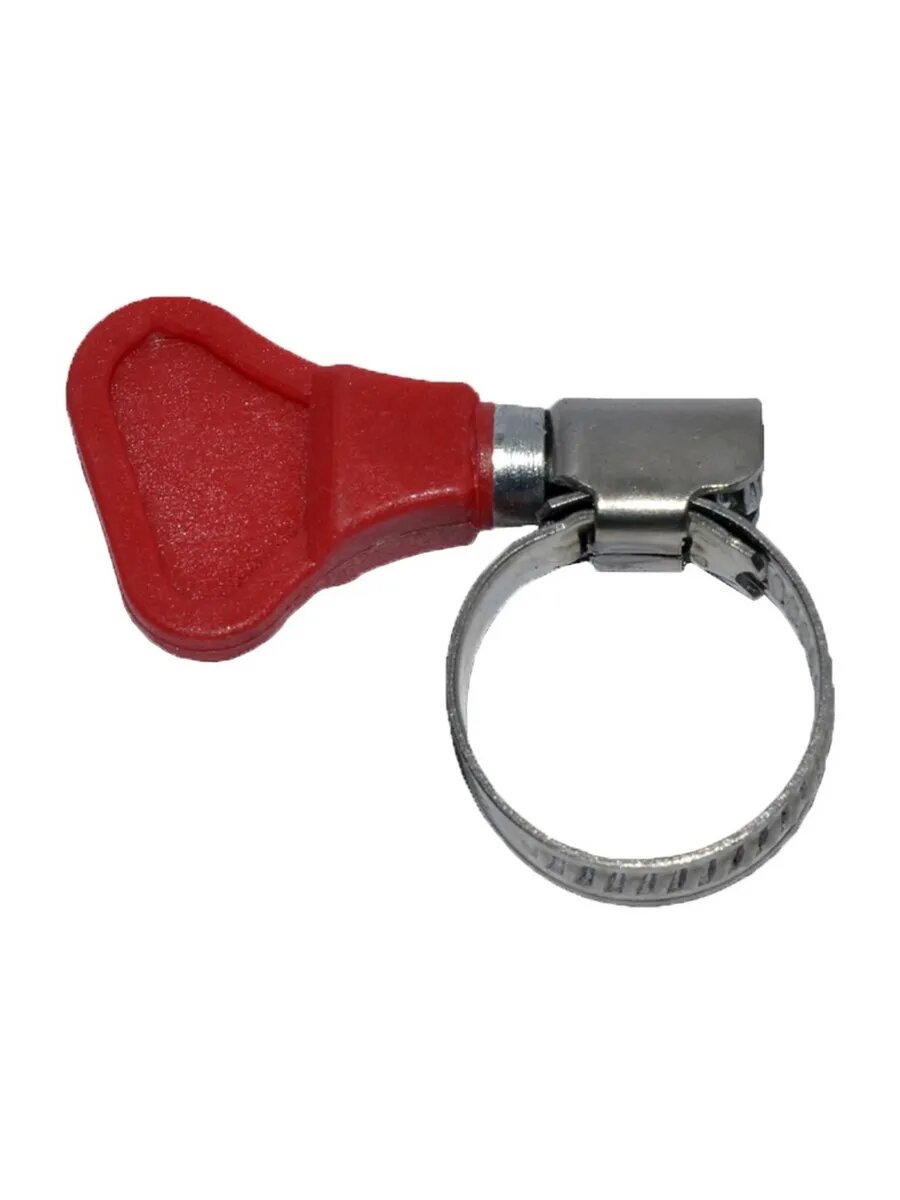 Хомут червячный, для шлангов 25-40 мм, нержавеющая сталь, 2 шт