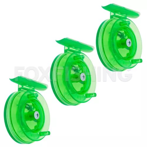 Катушка инерционная Три Кита Проводочная КП-СТ зеленая 3 шт.