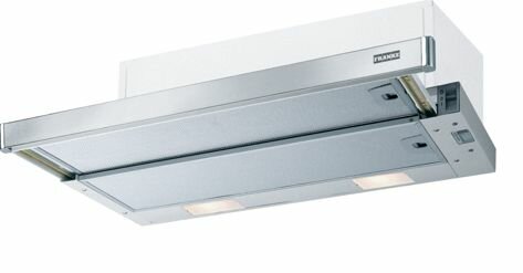Кухонная вытяжка Franke FTC 532L, телескопическая, цвет серый/нержавейка, 500м³/ч