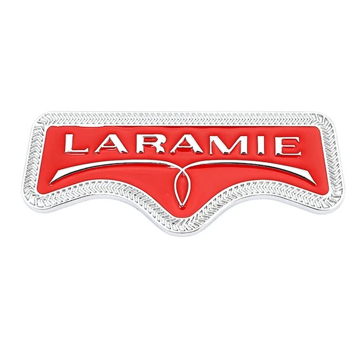 3D металлическая наклейка на автомобиль, эмблема с логотипом LARAMIE, наклейка на переднюю решетку капота для Dodge Ram 1500 2500 3500 Challenger Journey Caliber