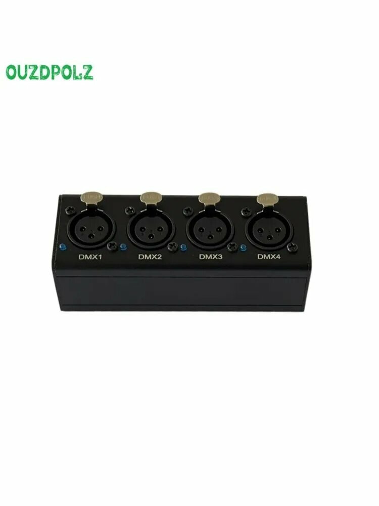 H4MA2-Совместимый Artnet Mini DMX512 Ethernet Controller Поддерживает 4 Universes, 2048 Каналов Для Диско Систем Black