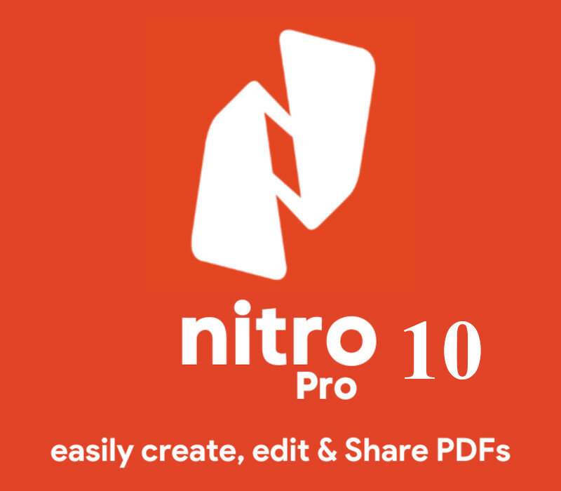 Nitro PDF Pro 10 CD Key (5 PCs) • Цифровой ключ • для России