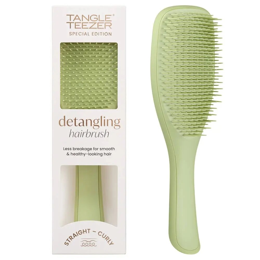 TANGLE TEEZER Тангл Тизер Расческа для прямых и волнистых волос Matte Olive Green (Tangle Teezer, The Ultimate Detangler)