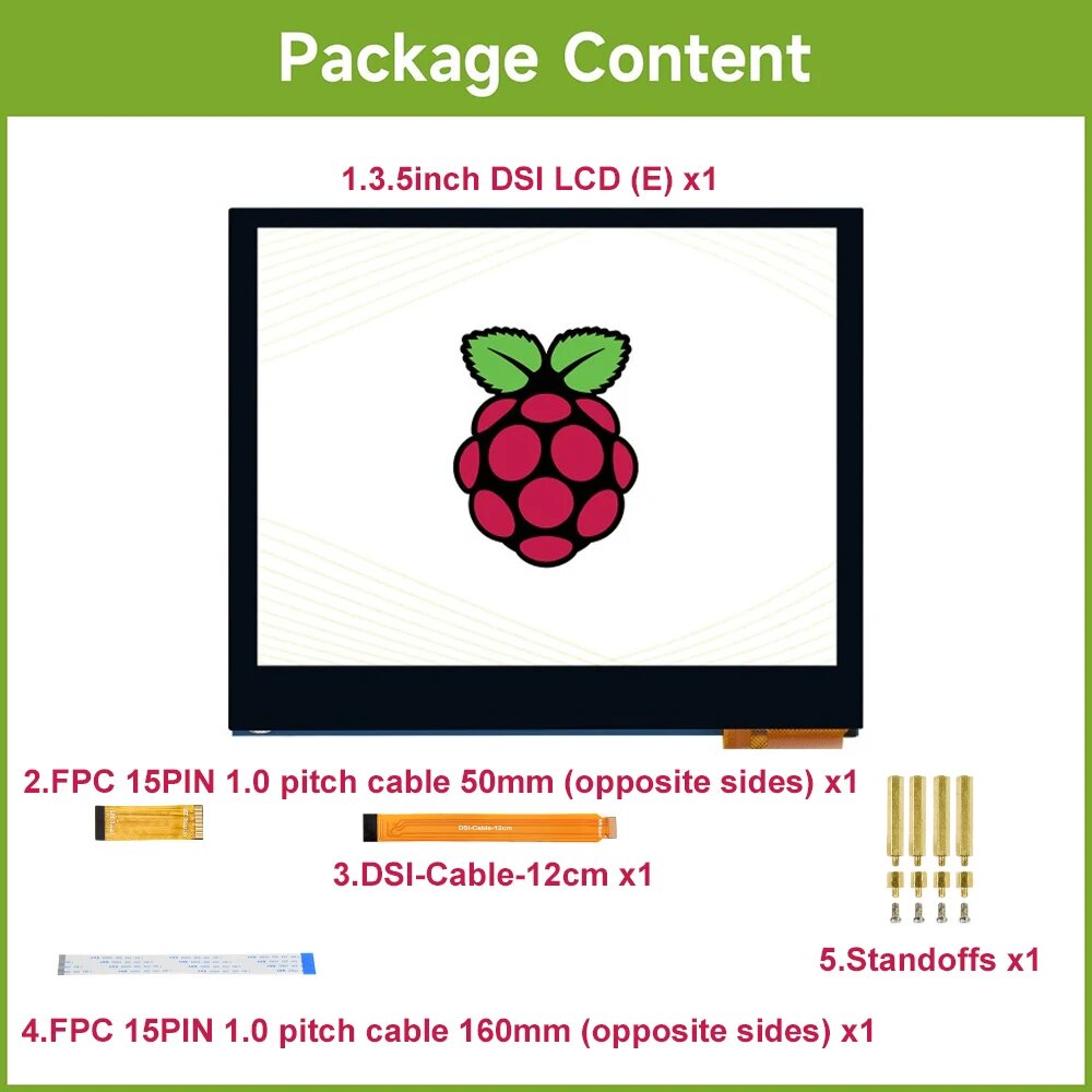 Waveshare 3.5-дюймовый IPS дисплей для Raspberry Pi