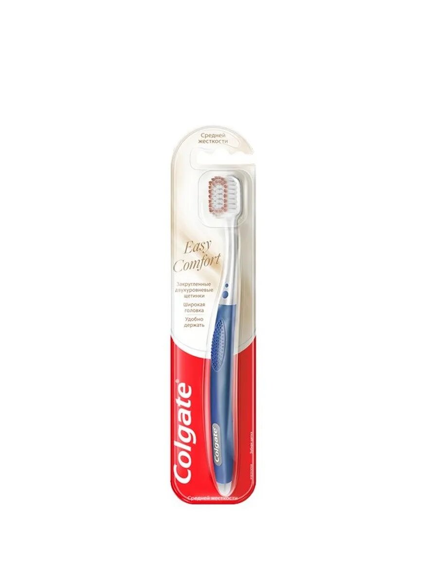Зубная щетка Easy Comfort Colgate средней жесткости 1 шт