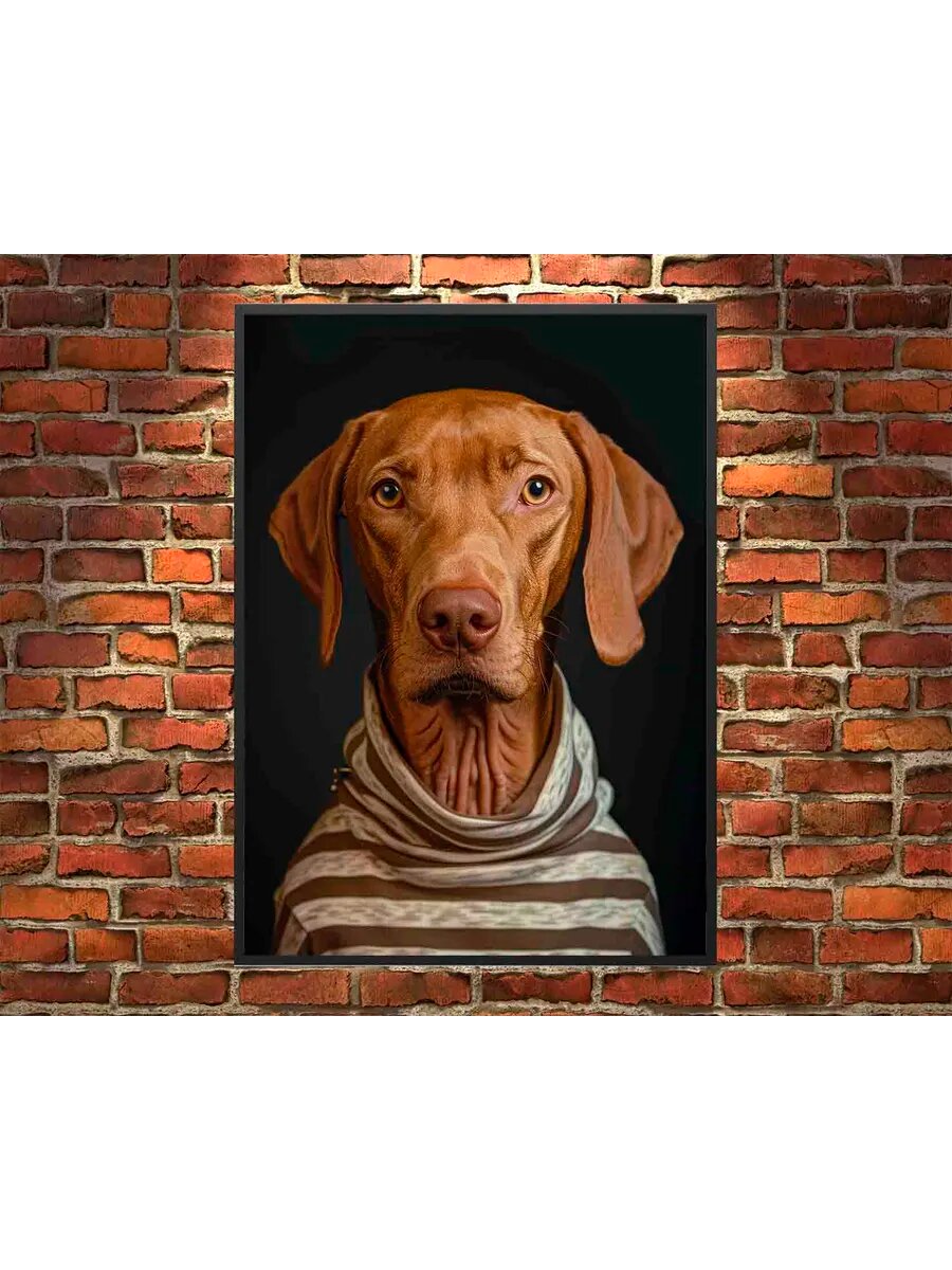 Собака-узница Визсла 2, Плакат 30x42см