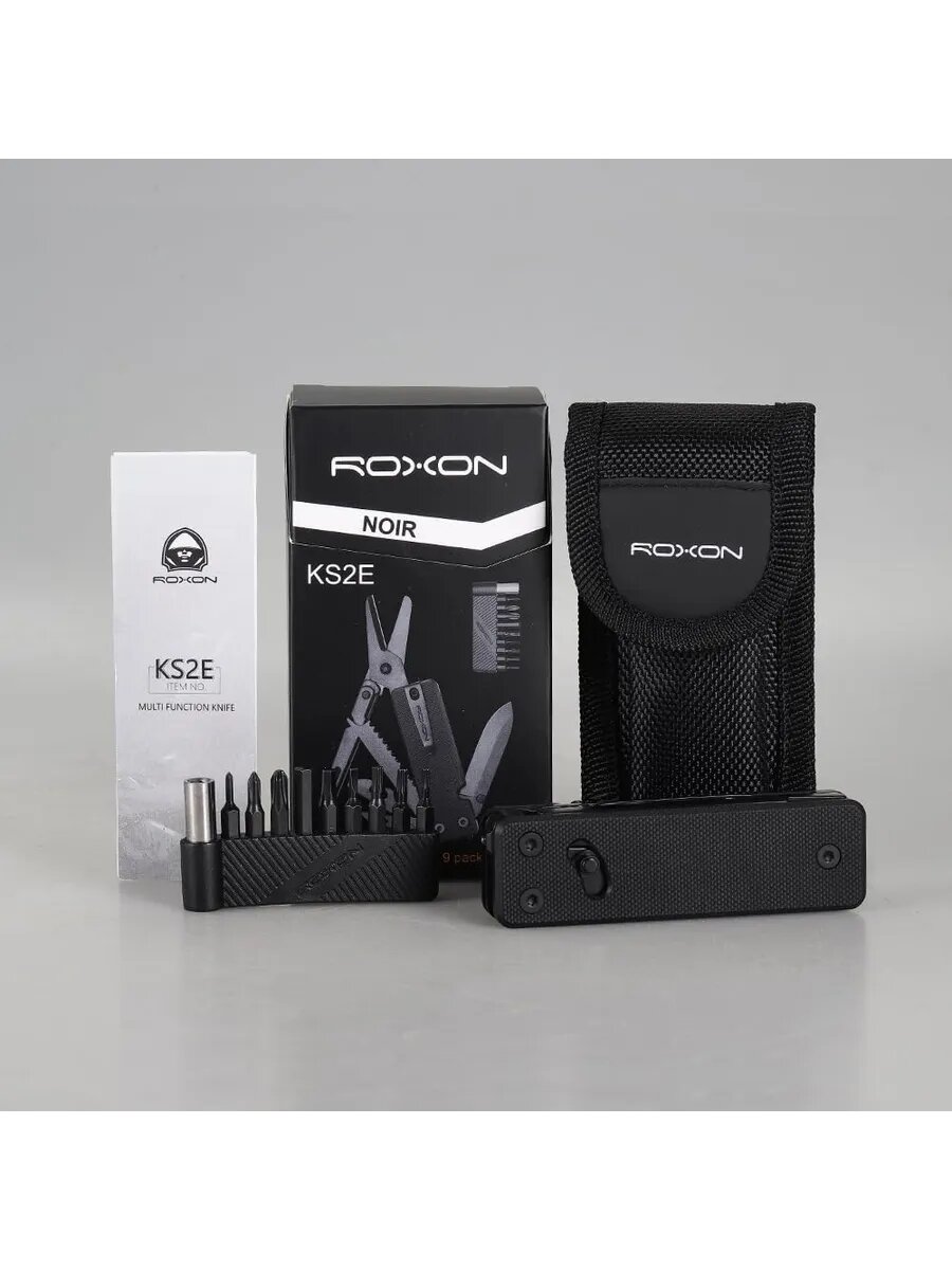 Мультитул Roxon KS2E Noir черный — фото 1