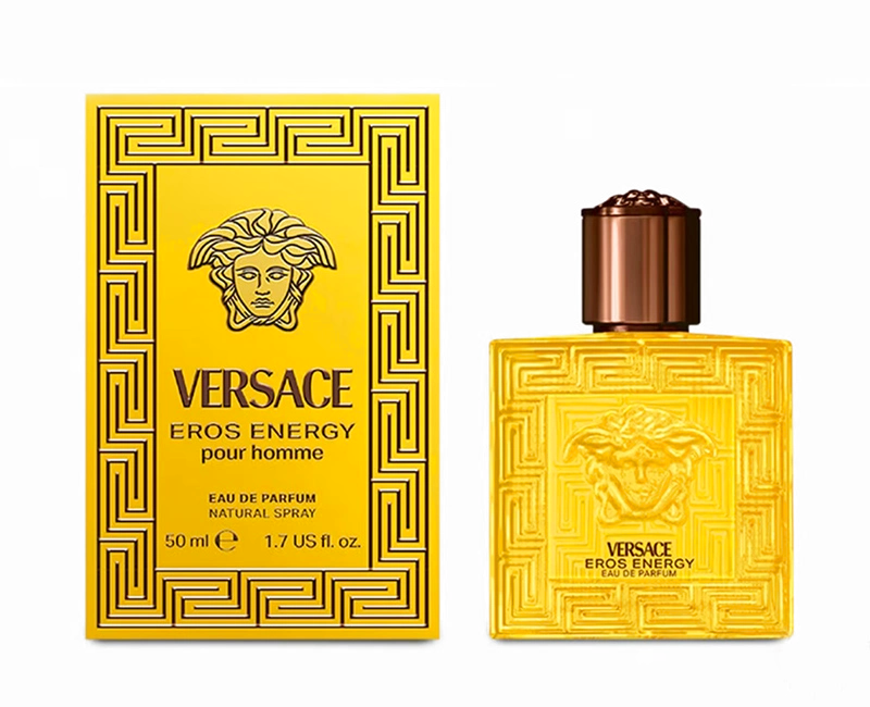 Versace Eros Energy парфюмерная вода 50 мл мужская - Версаче Эрос Энерджи Желтый флакон 2024
