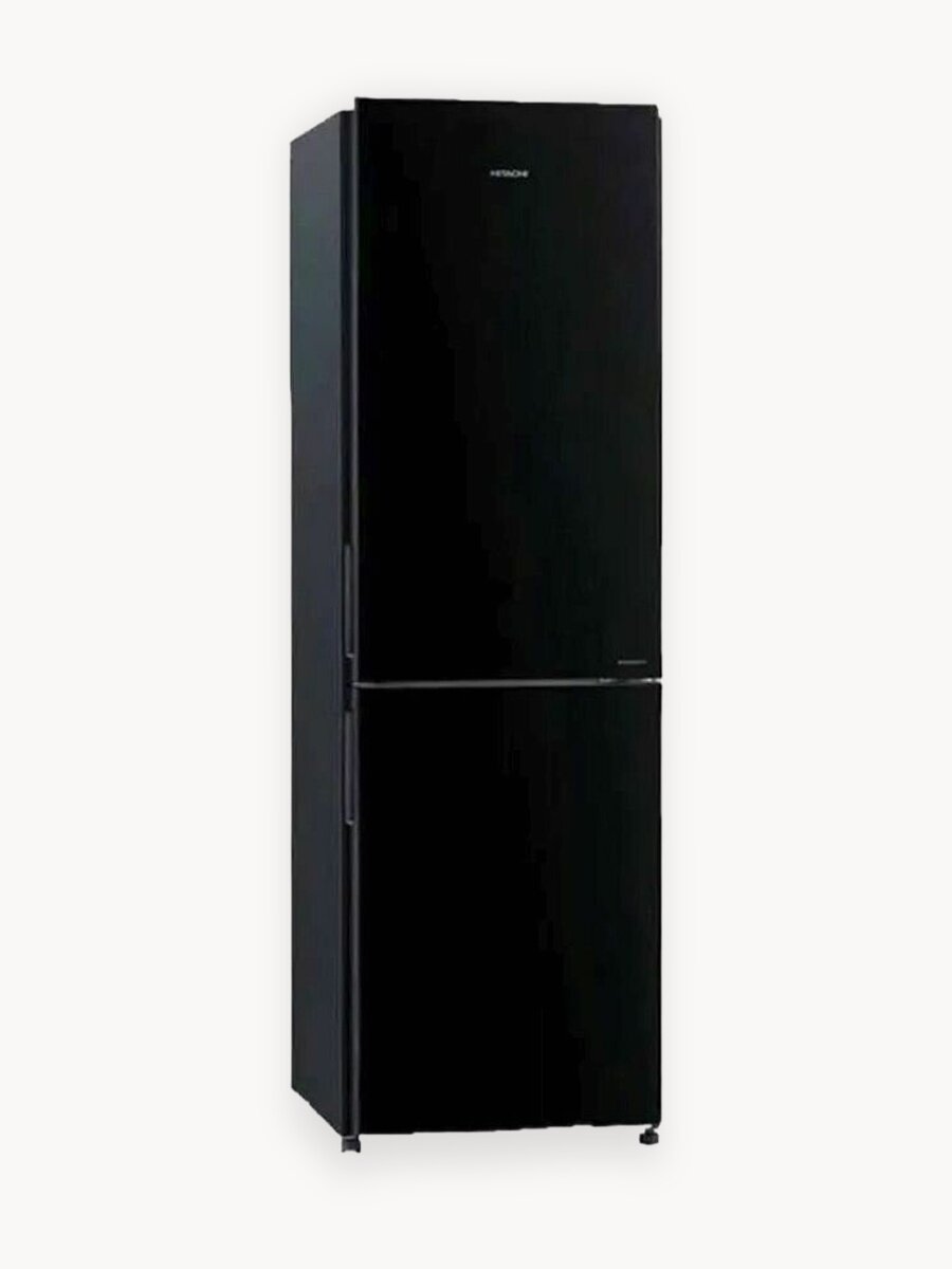 Холодильник двухкамерный Hitachi R-BG410PUC6 GBK черный