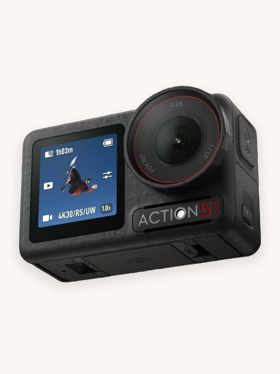 Экшн камера DJI Osmo Action 5 Pro Standard Combo, 48МП, сенсорный экран, 3840 x 2160, время работы 4 часа
