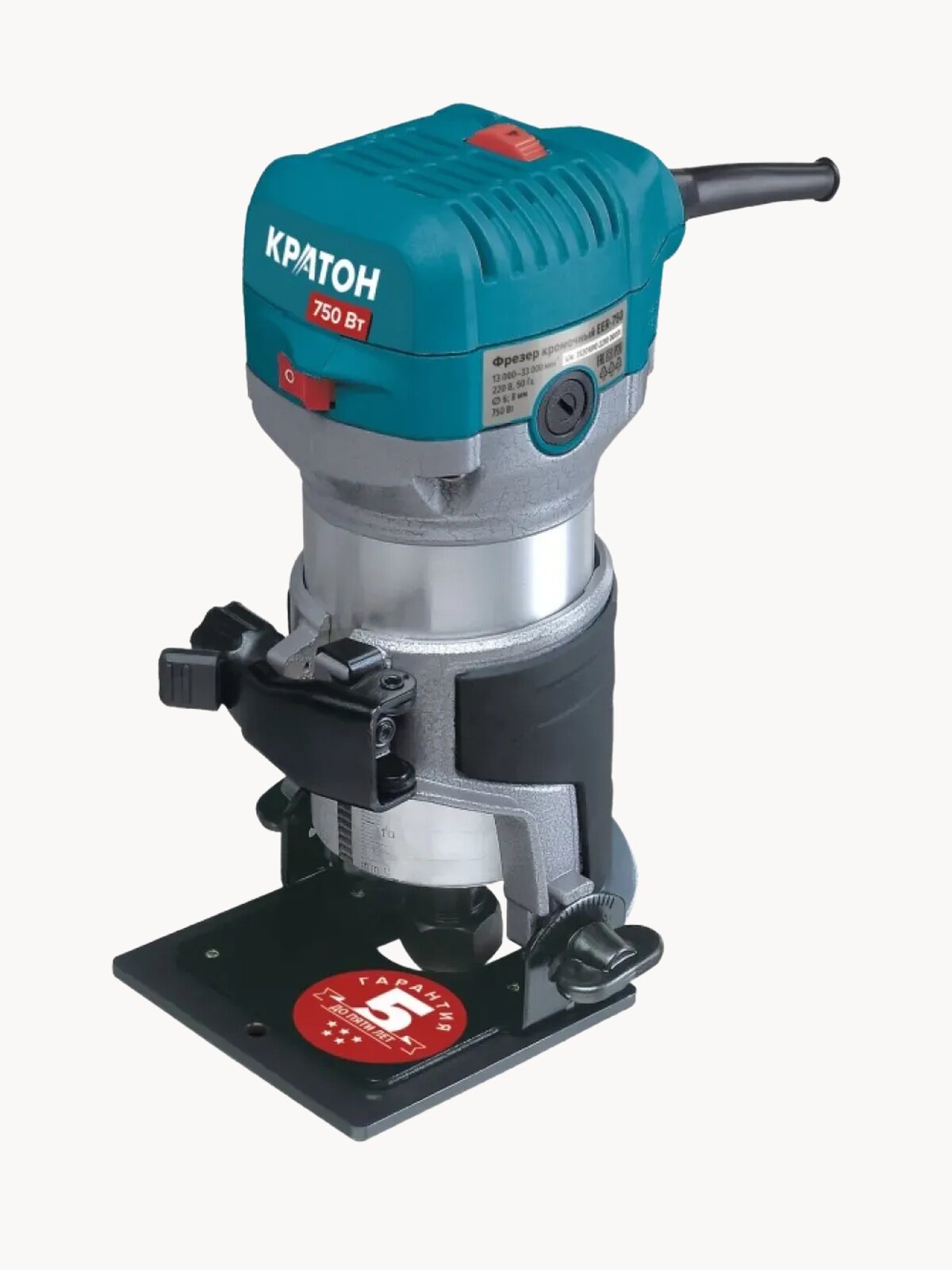 Фрезер кромочный Кратон EER-750 арт 3 12 01 010