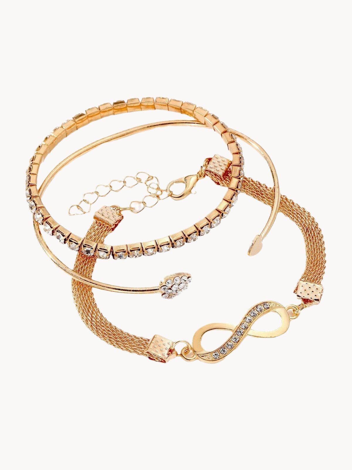 Набор браслетов, пластик