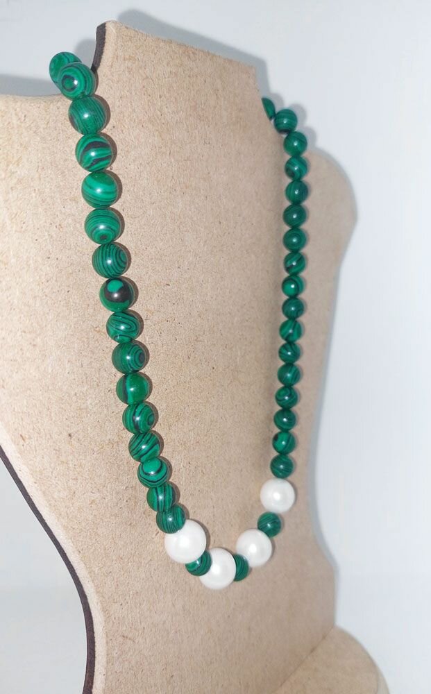 Колье, искусственный камень