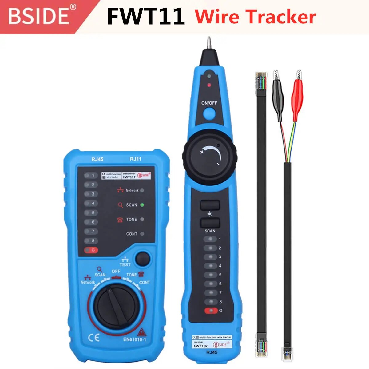 BSIDE FWT11 Трекер кабелей RJ11 RJ45 FWT11