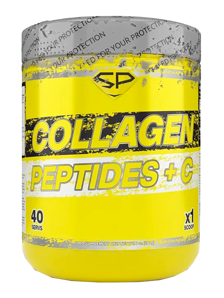 COLLAGEN PEPTIDES+C, вкус Натуральный, 200 г, SteelPower
