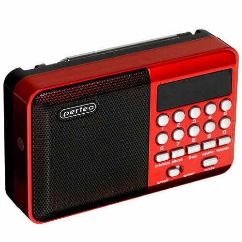 Радиоприемник Perfeo PalmRed