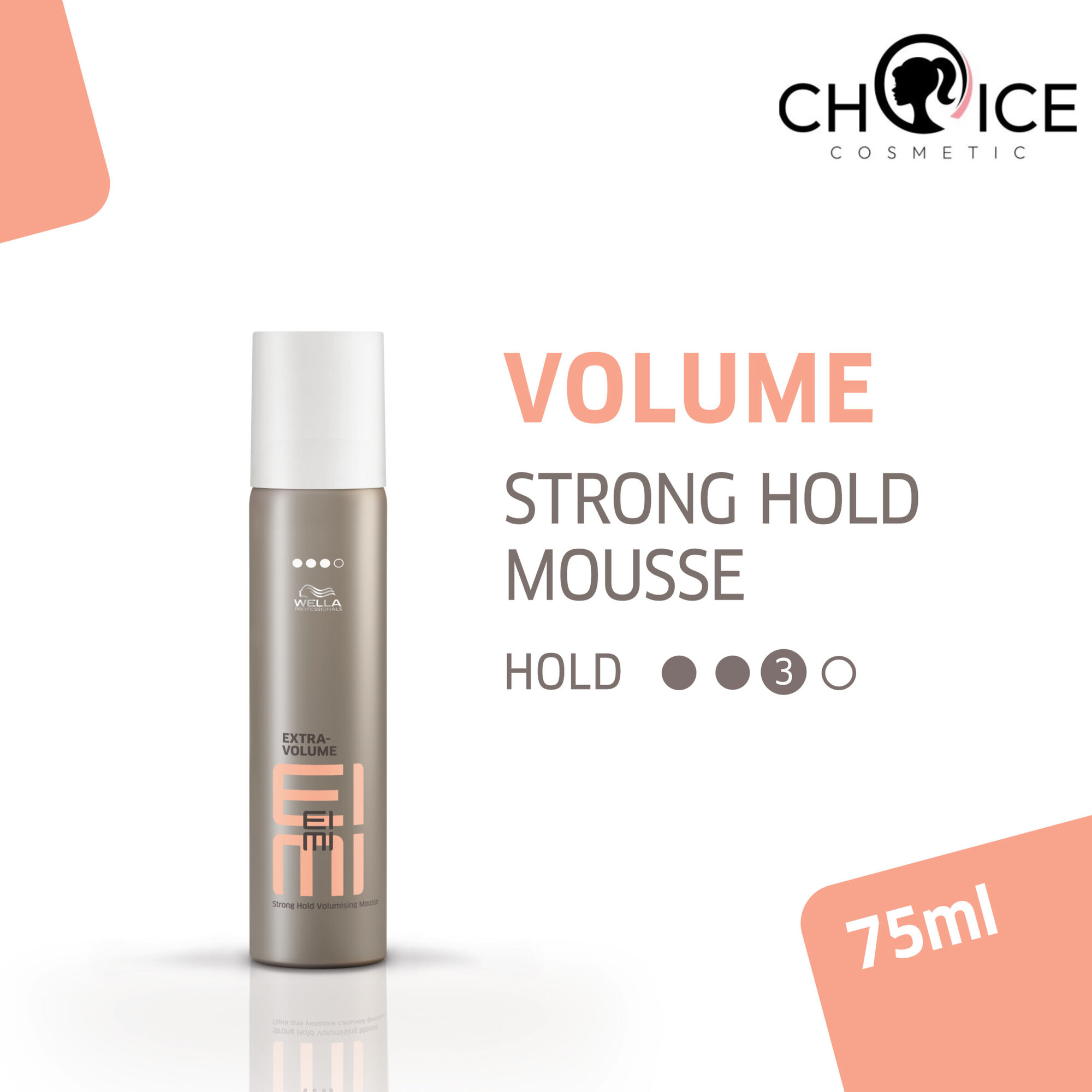 Wella Professionals EIMI Extra Volume пена для сильной фиксации, 75 мл