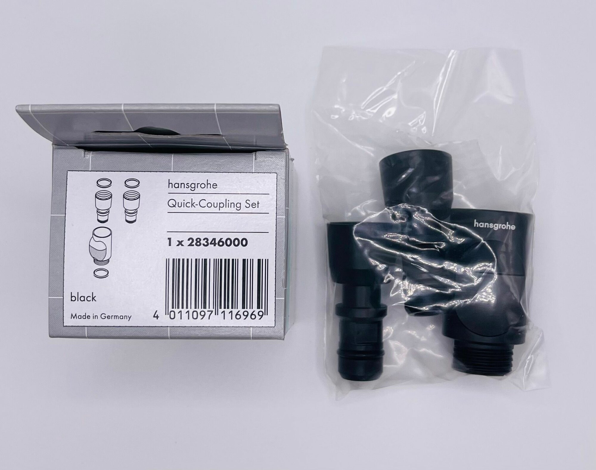 Переходник Адаптер для быстрой смены леек ручного душа Hansgrohe 28346000