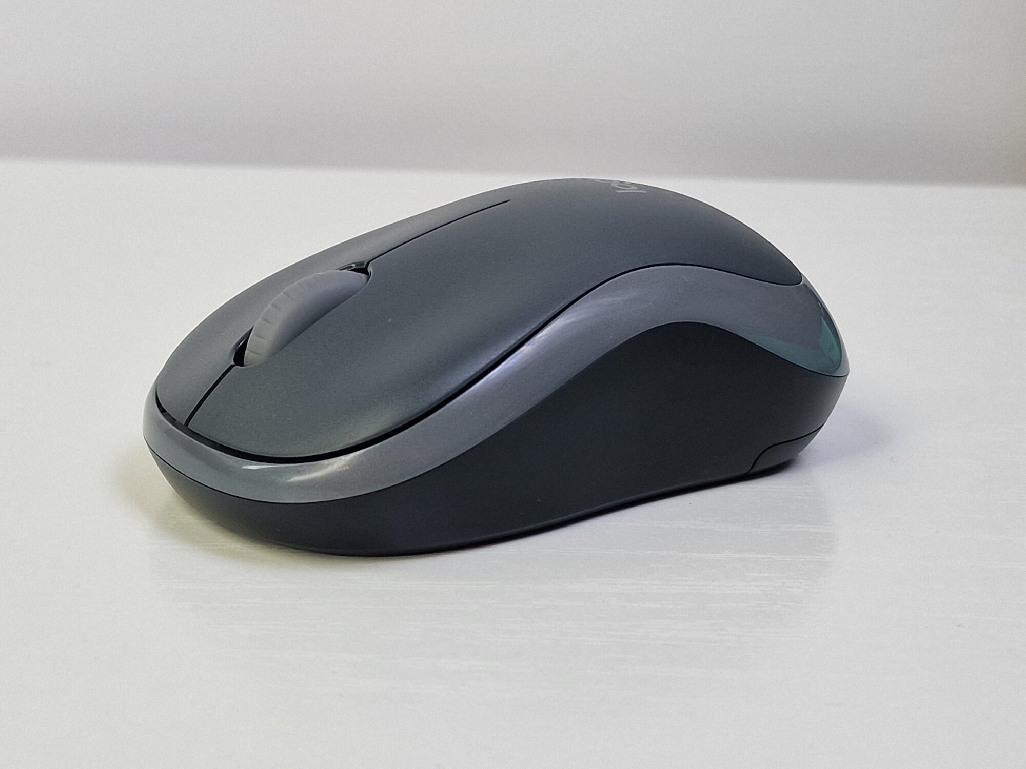 Мышь компьютерная беспроводная Logitech M185 Swift Grey (910-002252)