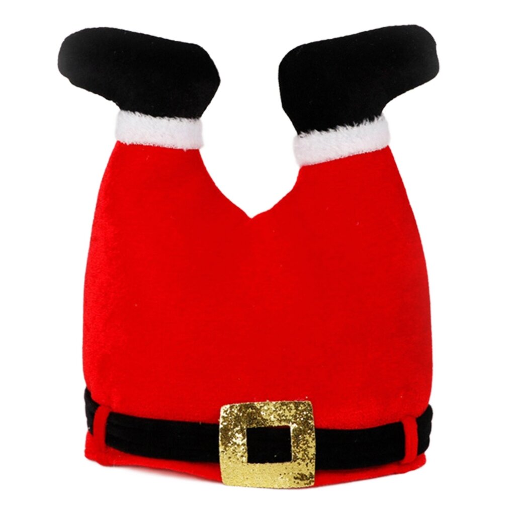 Забавная красная шляпа для штанин, детская рождественская шляпа для взрослых-красная рождественская шляпа для штанин