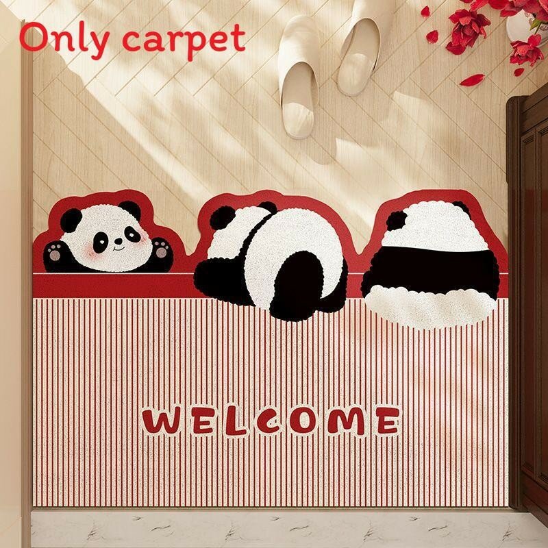 Panda ковер для пола с нескользящей основой для коридора и домашнего декора f-50x80см