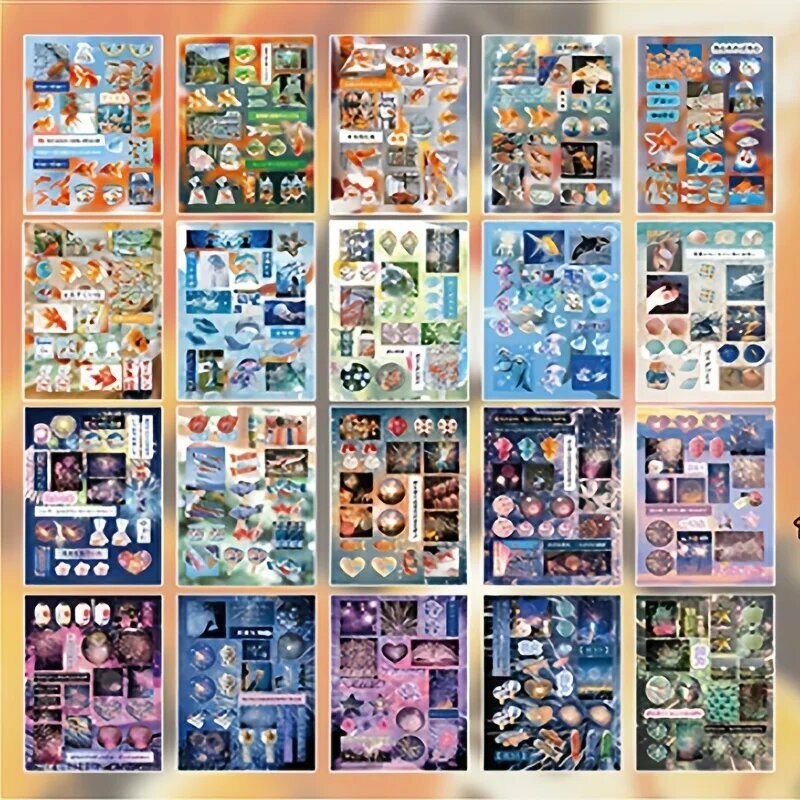 Наклейки Mr.Paper, S24725-4, японский стиль