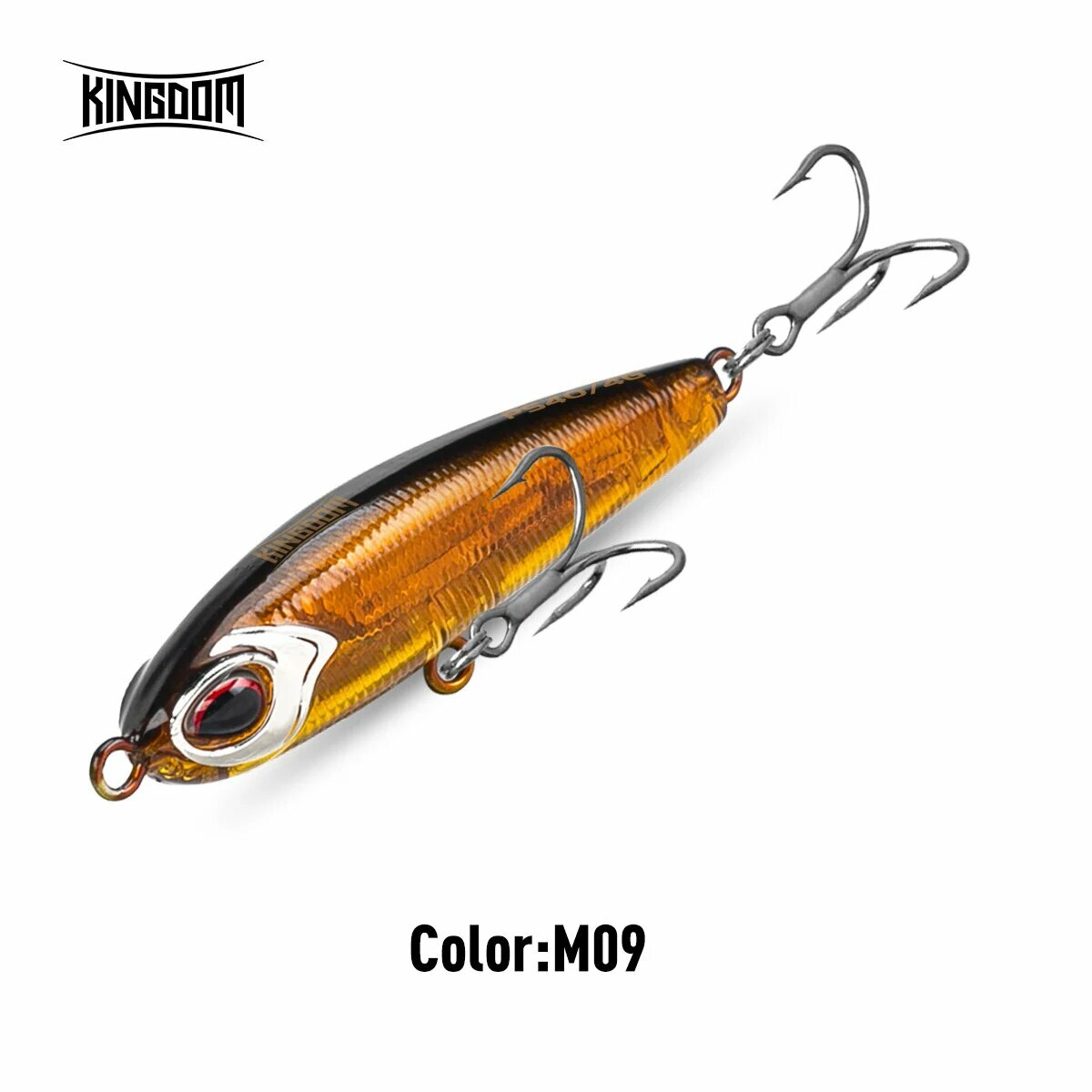 Kingdom Fishing Lures Медленно Тонущие Воблеры 40мм/4г 4503-4g-M09
