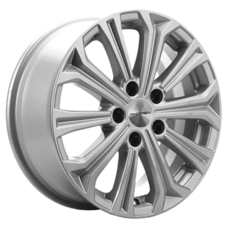 Диск колесный Khomen Wheels KHW1610 (DFM 580) 6,5x16 5x110 Dia67.1 ET45 цвет F-Silver