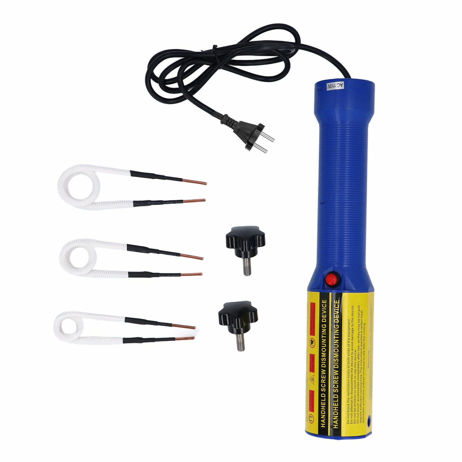 Автомобильный индукционный нагреватель 1500W с 3 катушками (220V)