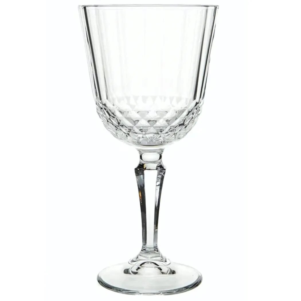 Набор бокалов DIONY 310 мл, 3 шт, стекло, прозрачные, стильный дизайн