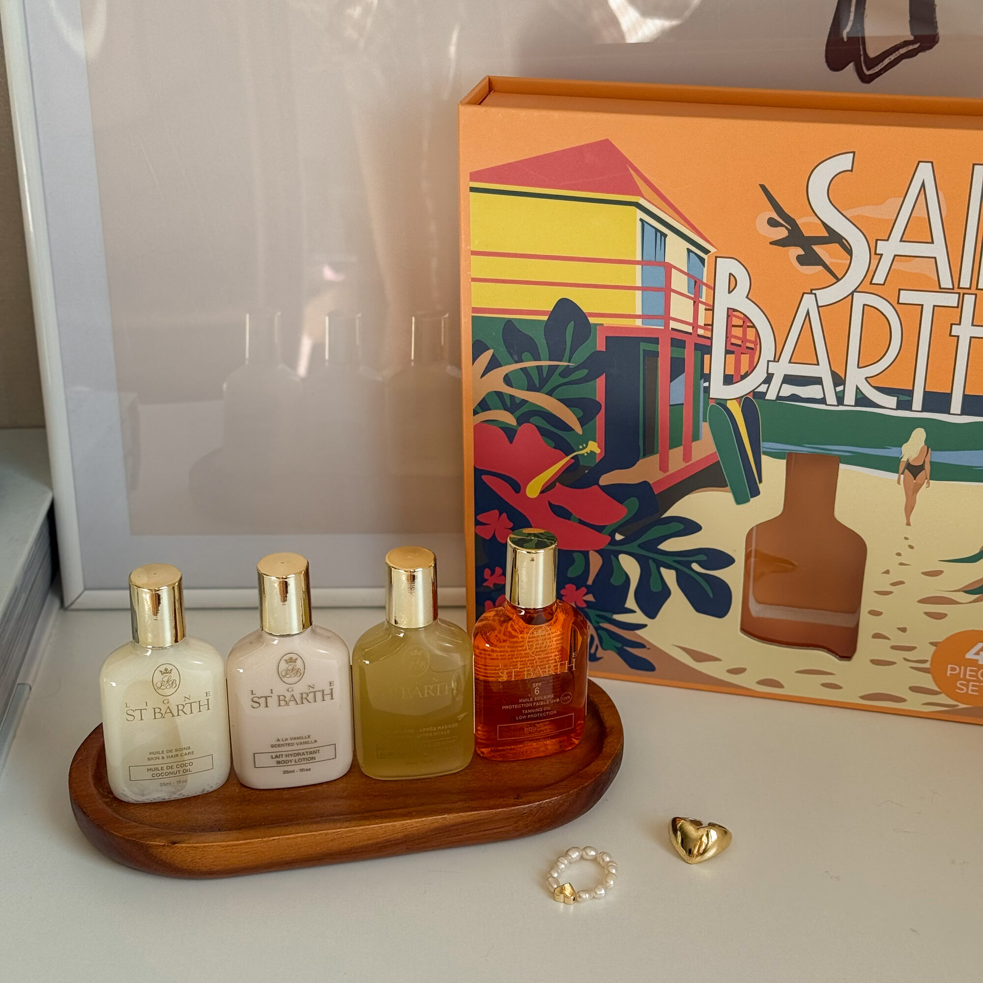 Подарочный набор косметики Ligne ST. BARTH "Tropical Escape", для тела, для всех типов кожи