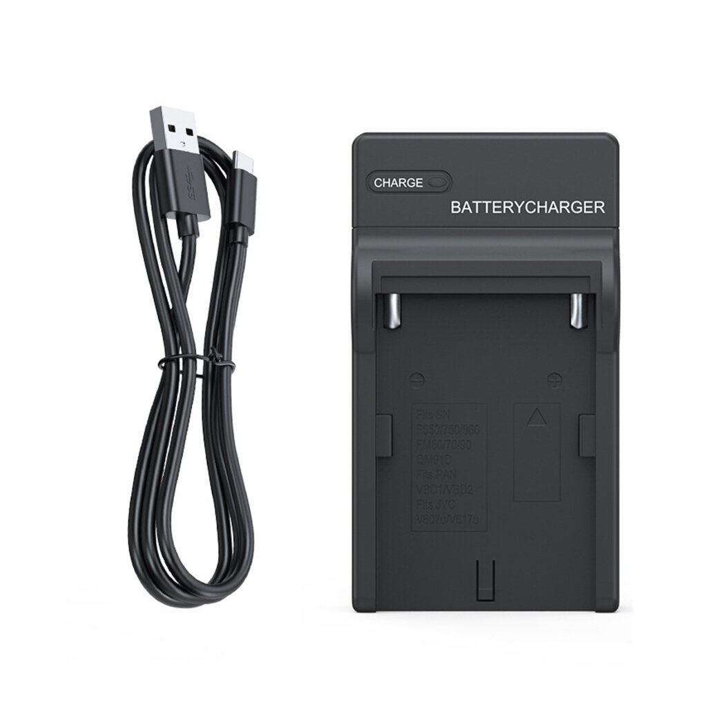 Адаптер для Зарядки Аккумулятора USB C для F550 F570 F750 F770 F960 F970 F980D F990 FM50 FM55H Аксессуары Для Аккумуляторов