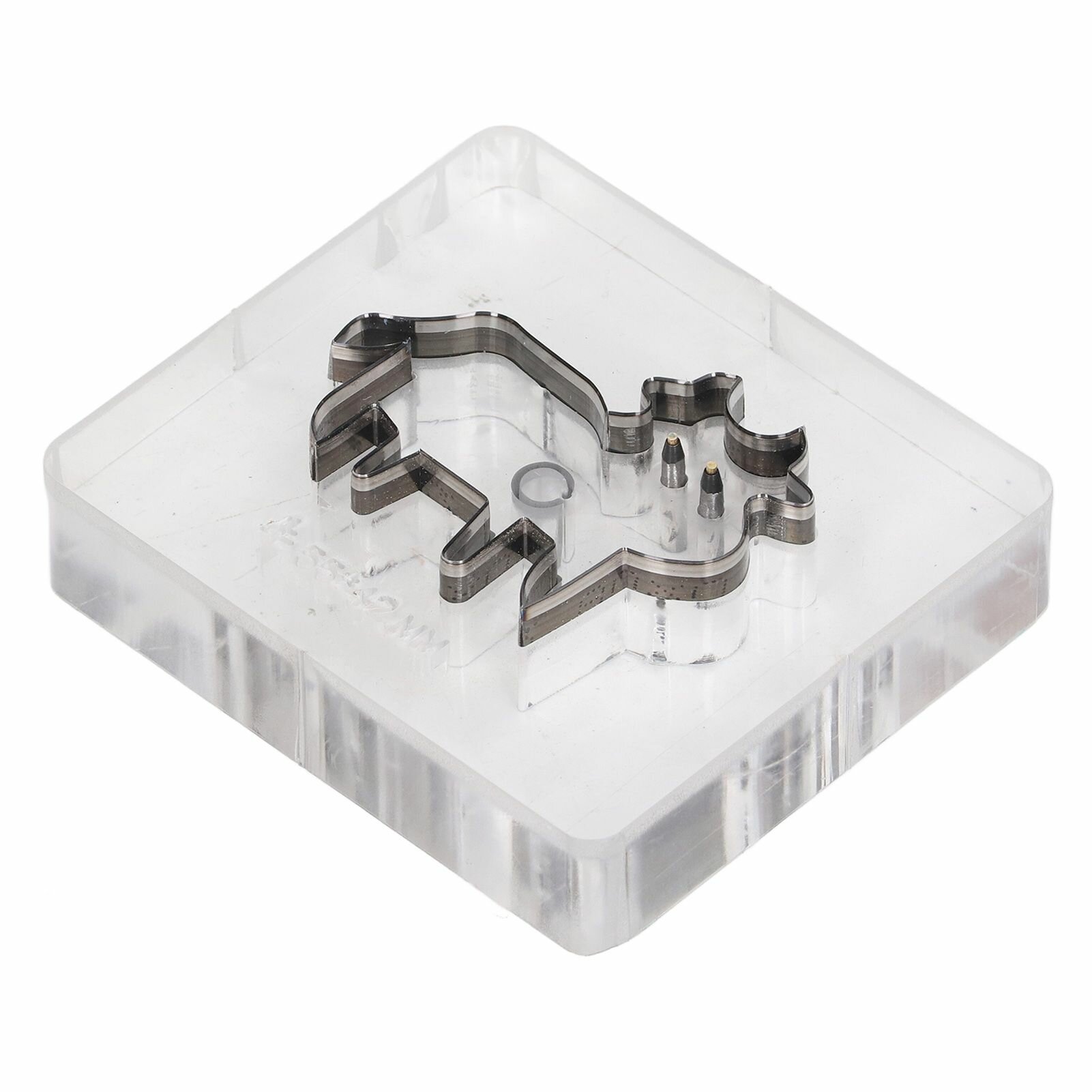 Штамп "Корова" 55x42мм, для кожи/резины