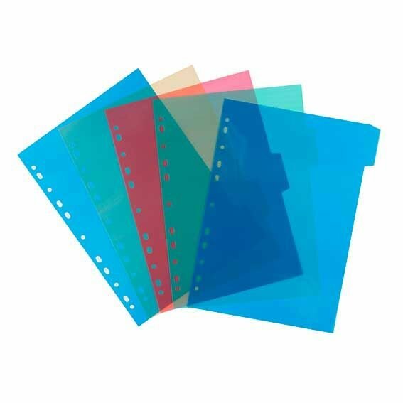 Разделители листов EXPERT Complete Classic, пластиковые, А4, песок ассорти, 5 шт