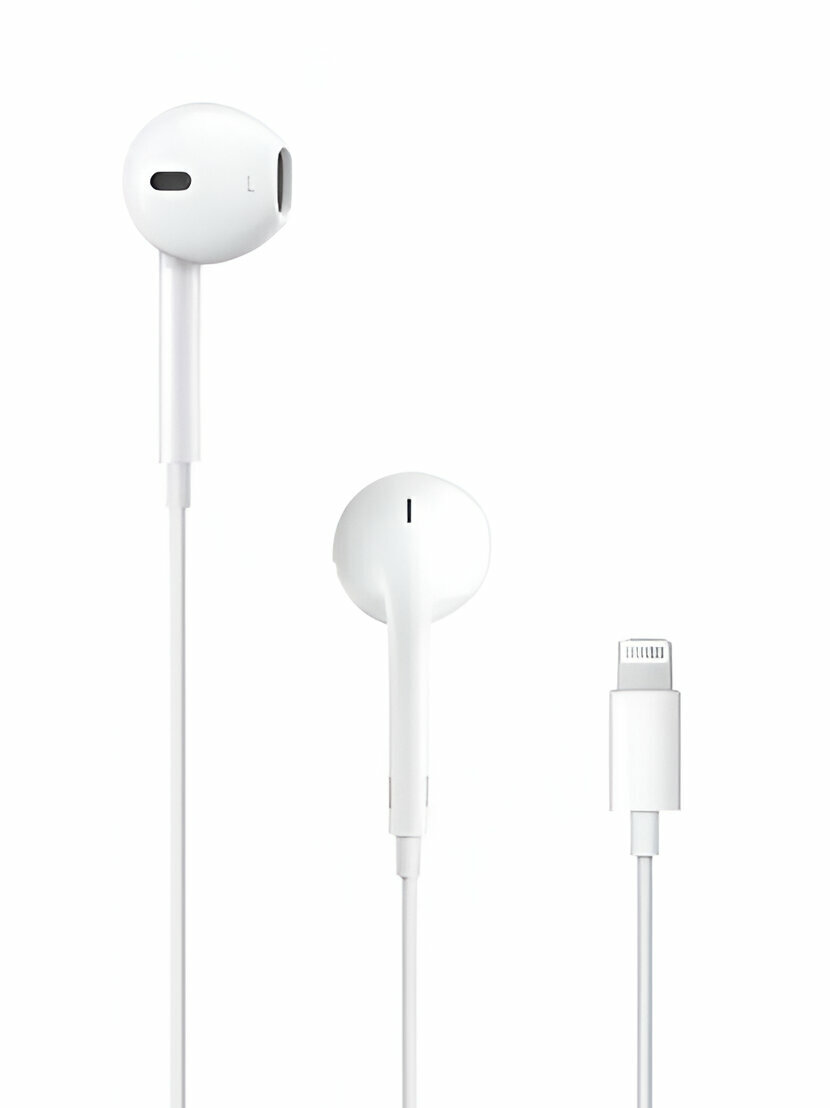 Наушники Apple Earpods With Lightning Connector (MWTY3), цвет White