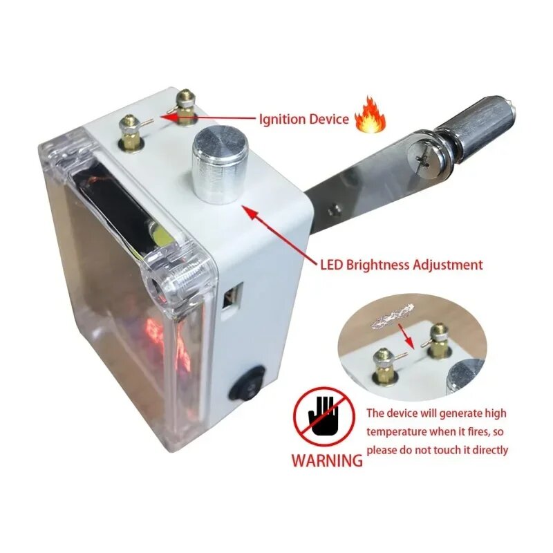 Ручной генератор с USB зарядкой, Цвет: 3 Capacitors — фото 1