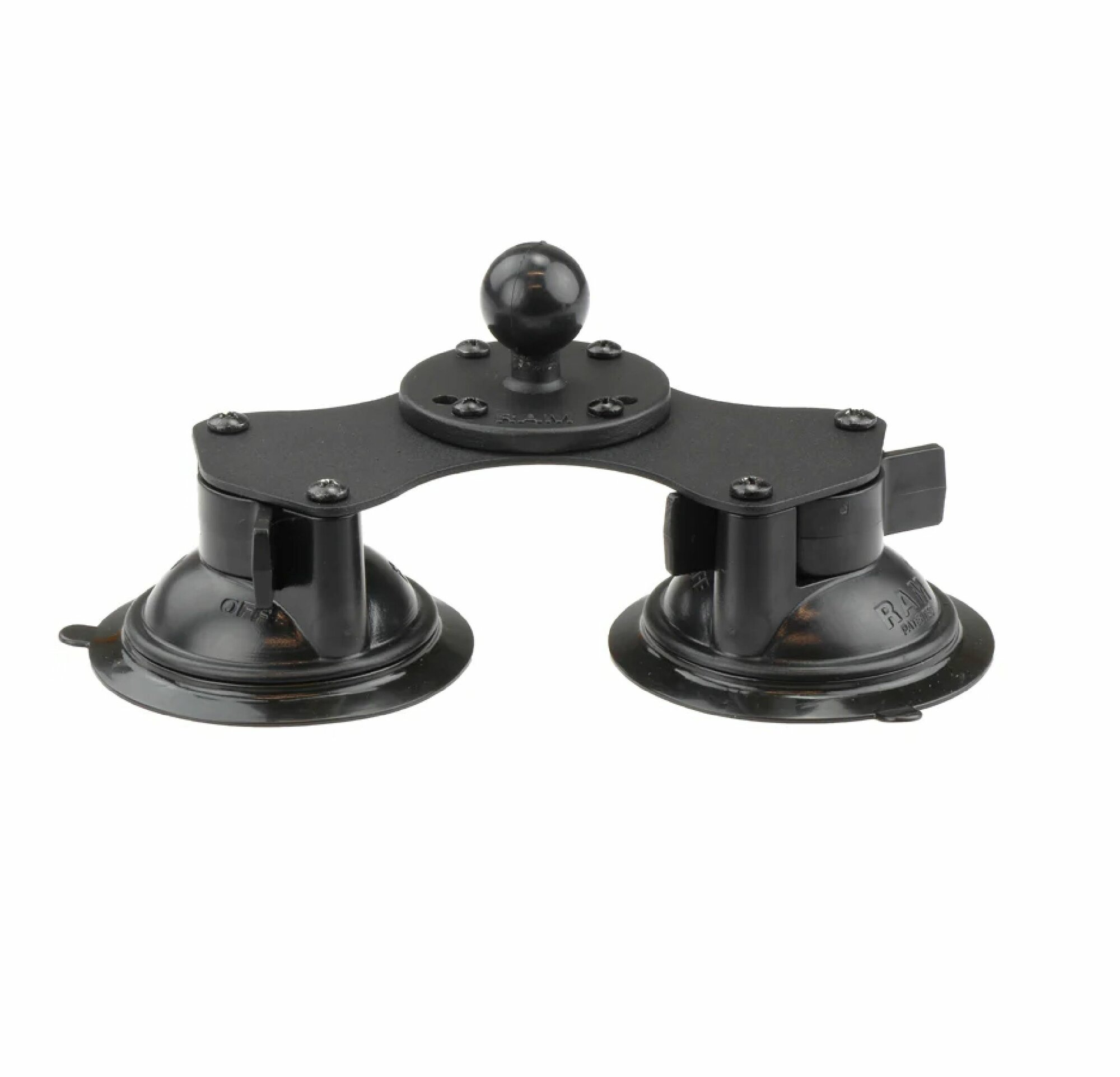 RAM-B-189B-202U крепление RAM Twist-Lock с двойной присоской, шар 25 мм (1")