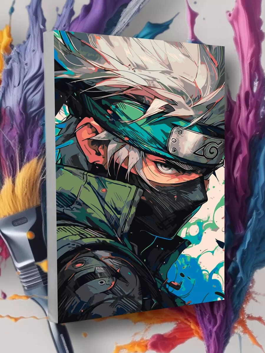 Картина по номерам Какаши